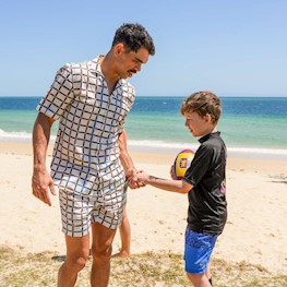 AFL Star Charlie Cameron at Tangalooma | Tangalooma Island Resort Blog ...