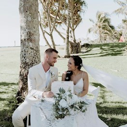 Beach wedding venue photo gallery | Tangalooma Island Resort