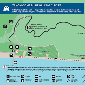 Tangalooma Island Resort Maps & Moreton Island Maps