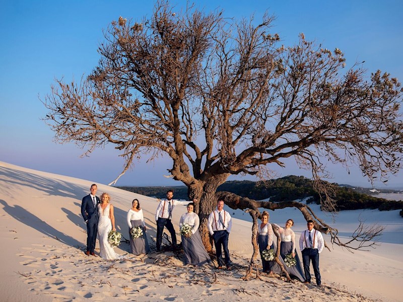 Beach Weddings - Tangalooma Island Resort Queensland