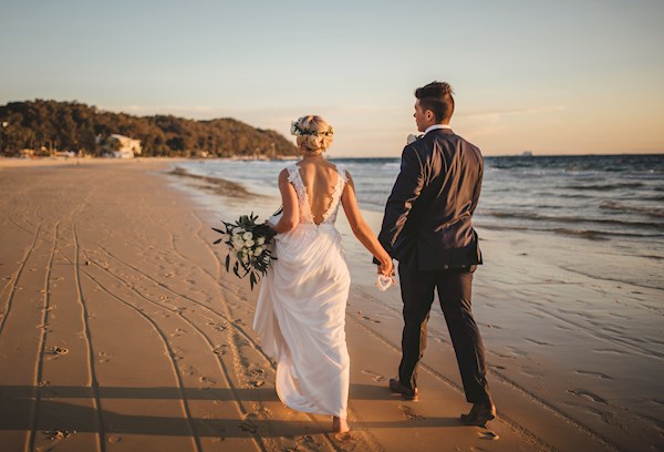 Beach wedding venue photo gallery | Tangalooma Island Resort