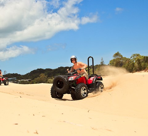 Quad Bike ATV Tours Tangalooma & Moreton Island Activities